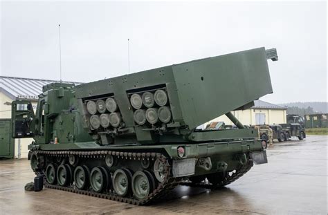 UK Army Takes Delivery of First M270A2 Rocket Launchers Following ...