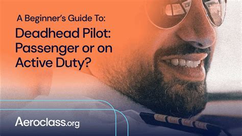 Understanding Deadhead Pilots: Their Role, Rules, and Real-Life ...