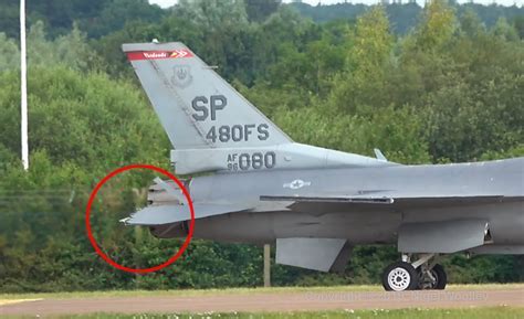 The F-16 Fighting Falcon's Horizontal Stabilizer: A Critical Component ...