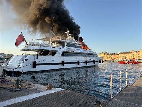 Inferno Strikes Luxury Superyacht Sea Lady II in Saint-Tropez: A Crisis ...