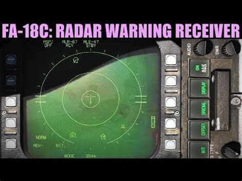 F-18 Radar Warning Receiver (RWR): A Comprehensive Guide - Bolt Flight