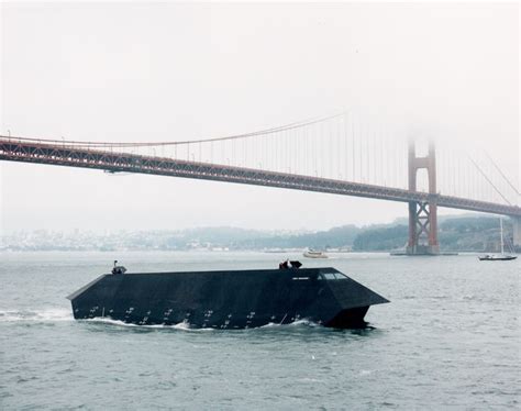 The Secret Stealth Ship That Borrowed Its Shape From a Jet Fighter ...