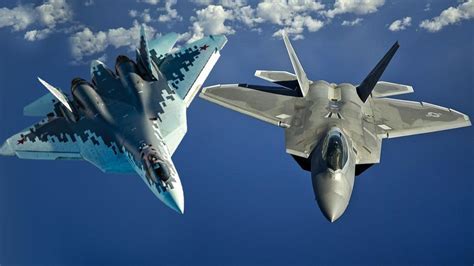 F-22 vs Su-57: The Ultimate Fifth-Generation Fighter Jet Comparison ...