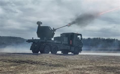 Swedish Army Unveils Mobile Counter-Drone Platforms Armed with 30mm and ...