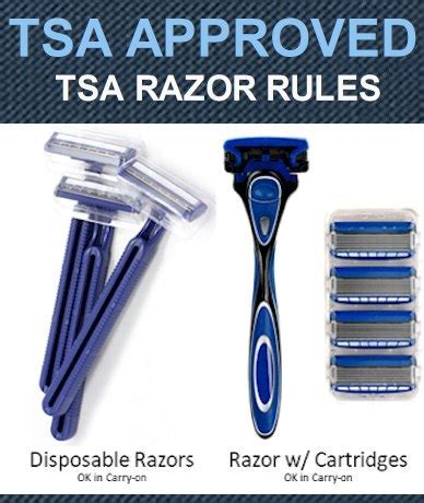 TSA Rules: Can You Bring a Razor on a Plane? - Bolt Flight