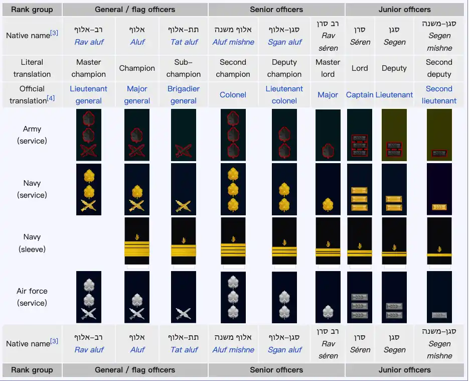 The Ranks in the Israeli Army: A Comprehensive Overview - Bolt Flight