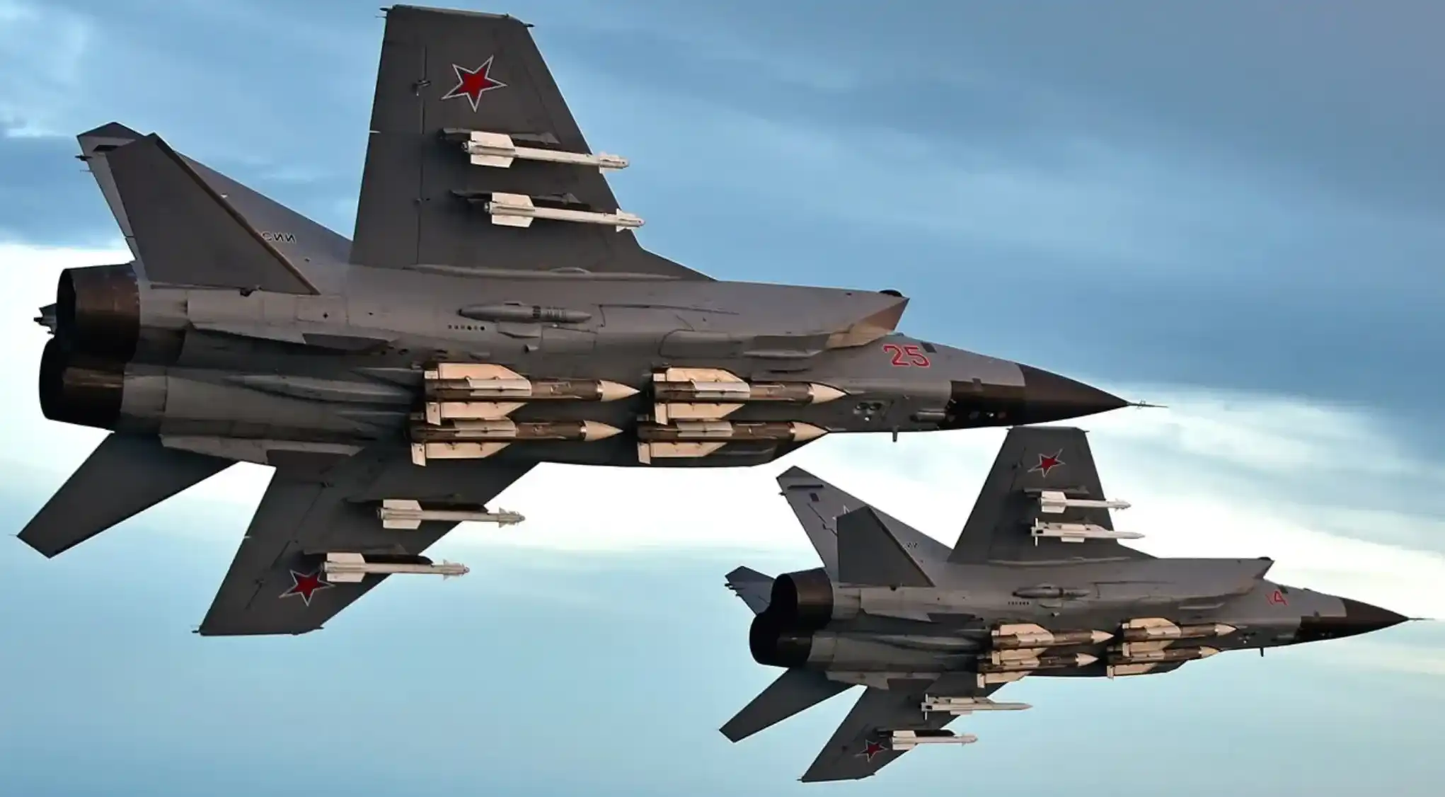 Mikoyan MiG-31 Armament - Bolt Flight