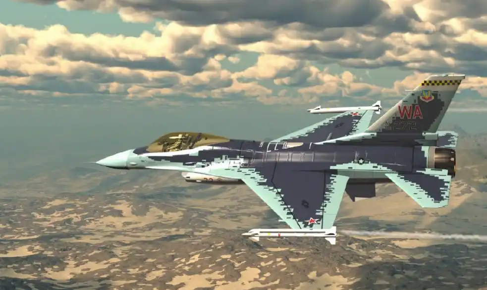 F-16 Aggressor Paint Scheme: A Tactical Camouflage Strategy - Bolt Flight