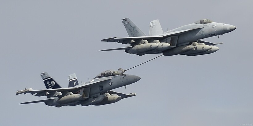 F/A-18E/F Super Hornet Tanker: A Crucial Role in Carrier Operations ...