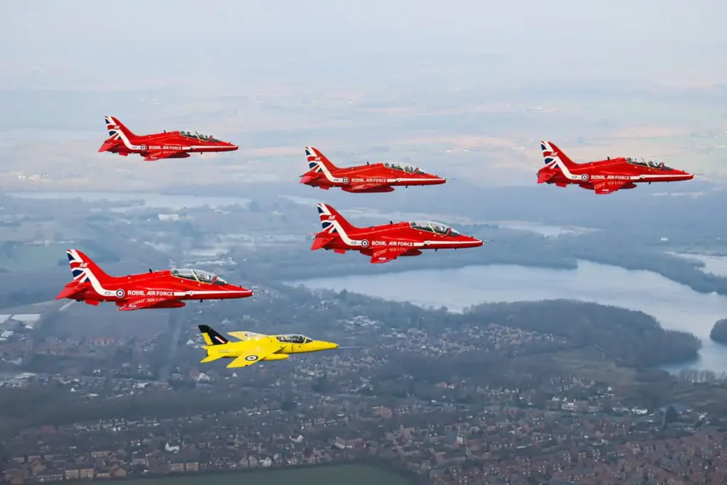 The Spectacle of the Royal Air Force Red Arrows: A Pinnacle of ...