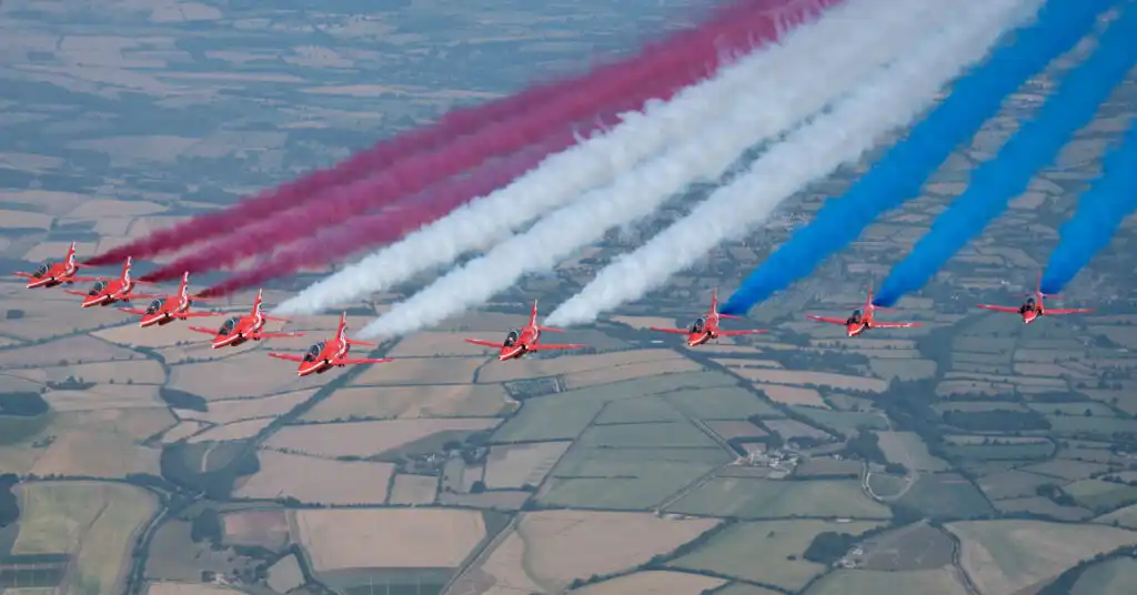 The Spectacle of the Royal Air Force Red Arrows: A Pinnacle of ...