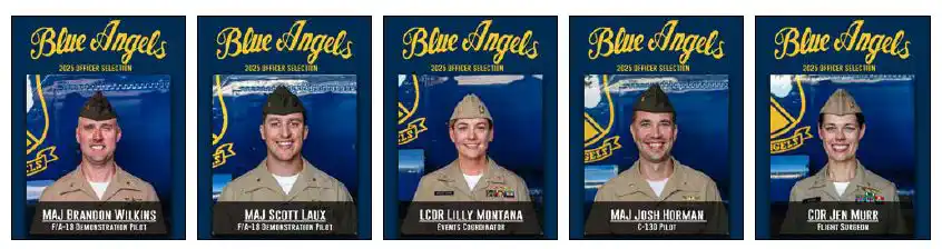 Meet the Blue Angel Pilots of 2024, and 2025! - Bolt Flight