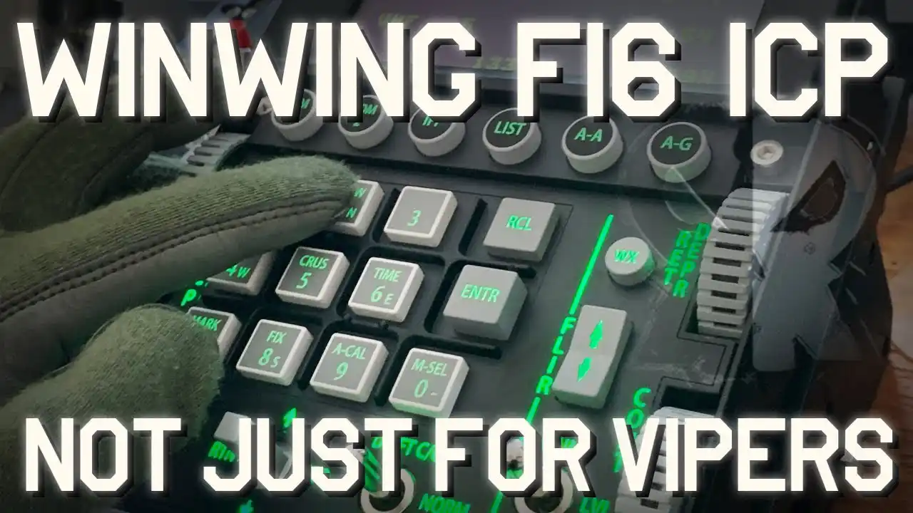 WinWing F-16 ICP Review: A Game-Changer for Flight Sim Enthusiasts ...