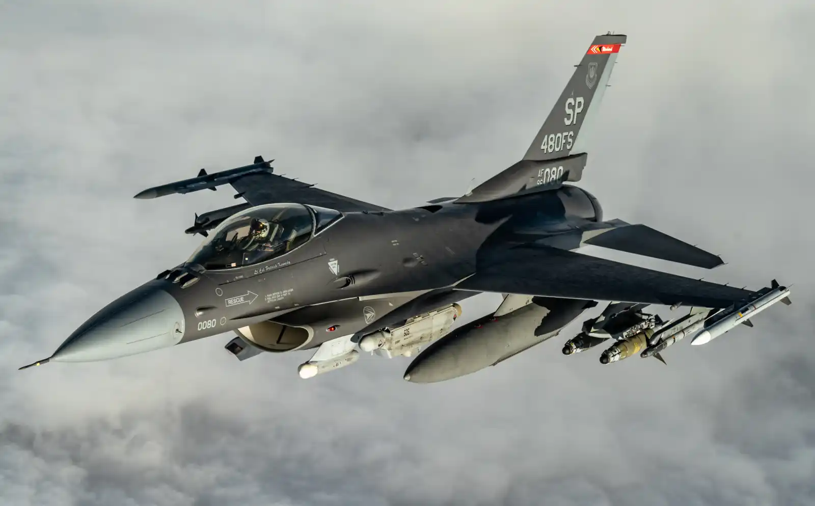 F-16 Have Glass: Stealth Coatings and Cockpit Advancements - Bolt Flight