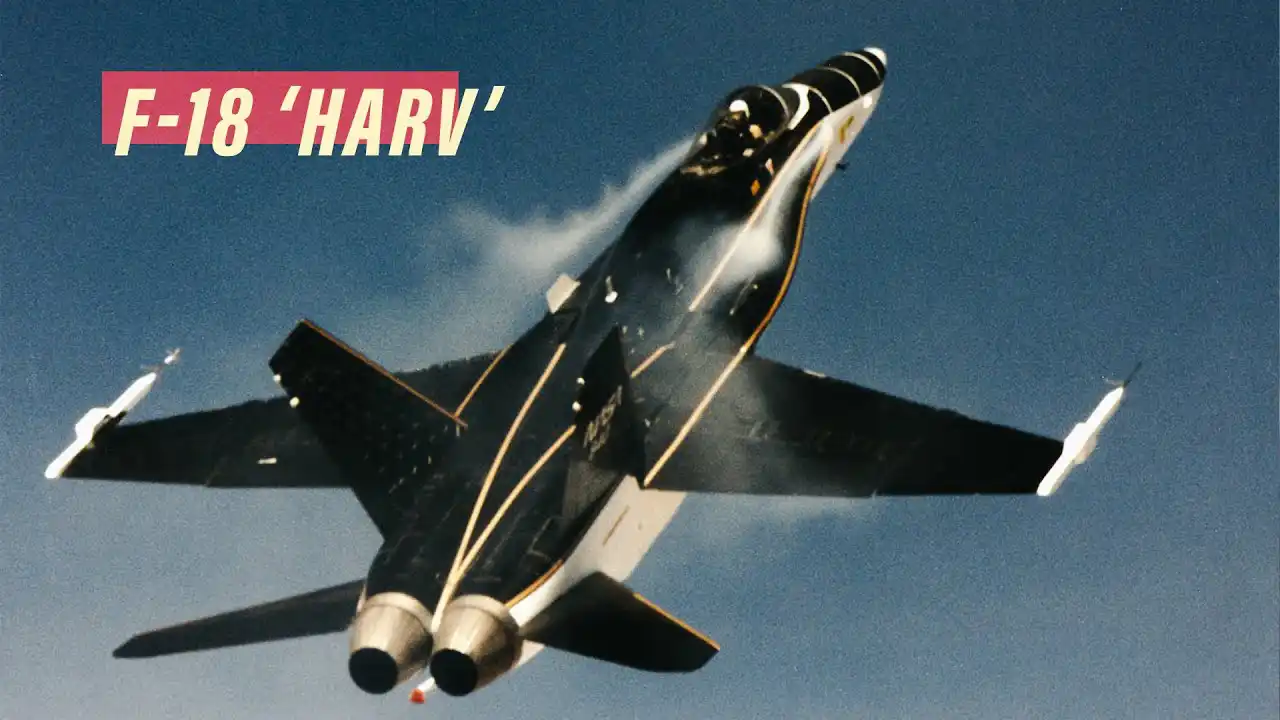 F-18 HARV: A Breakthrough in High-Alpha Flight Research - Bolt Flight