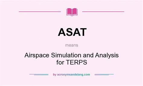 Airspace Simulation And Analysis For Terps (Asat) - Bolt Flight