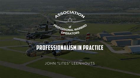 Association Of Professional Warbird Operators (Apwo) - Bolt Flight