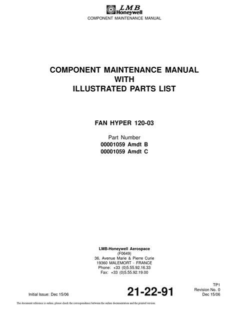 Component Maintenance Manual - Bolt Flight