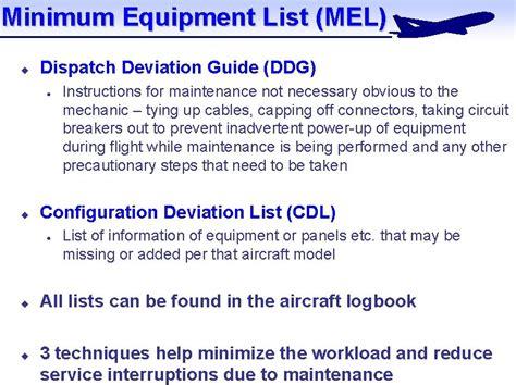 Despatch Deviation Guide (Ddg) - Bolt Flight