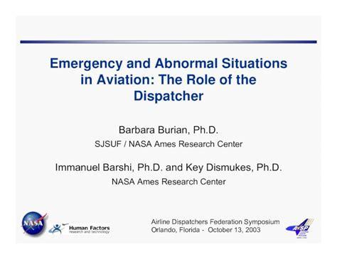Emergency Or Abnormal Situation - Bolt Flight