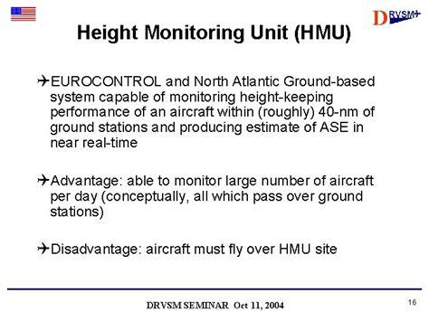 Height Monitoring Units (Hmu) - Bolt Flight