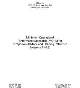 Minimum Operational Performance Standards - Bolt Flight