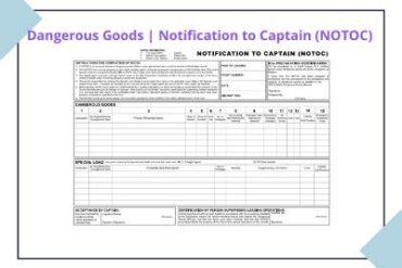 Notification to Captain (NOTOC) - Bolt Flight