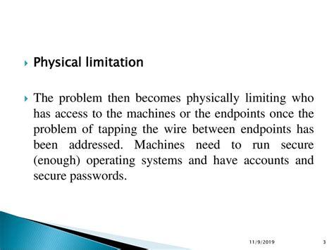 Physical Limitations - Bolt Flight