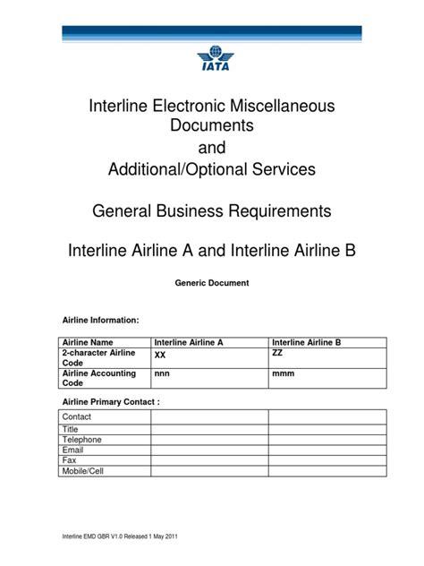 The Future of Air Travel Commerce: Understanding the Electronic ...