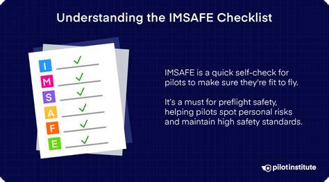 IMSAFE Checklist: A Critical Tool for Pilot Readiness and Aviation ...