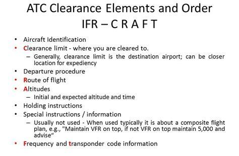 Mastering the CRAFT Method: Essential Guide to IFR Clearance Mastery ...
