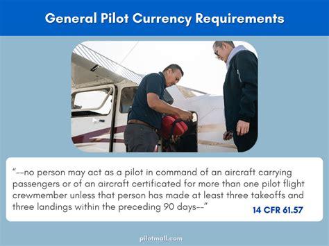 Pilot Currency Requirements: Everything You Need to Stay Legal and ...