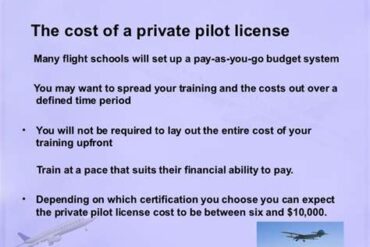Private Pilot License Cost: A Complete Breakdown of PPL Training ...