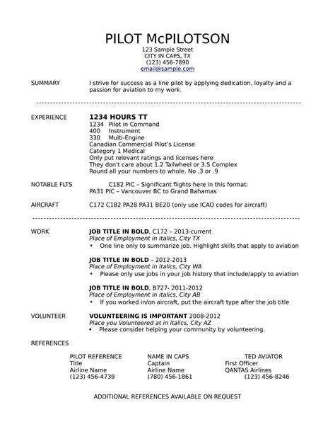 Student Pilot Resume: Crafting a Flight-Ready Professional Profile ...