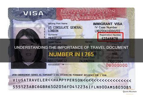 Understanding the Travel Document Number: Definition, Importance, and ...