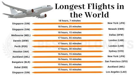 The 10 Longest Flights in the World - Bolt Flight