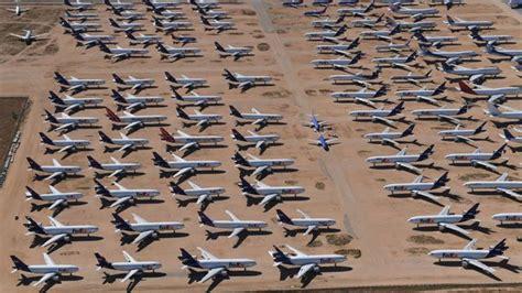 Aircraft Boneyard: Where Retired Planes Await Their Final Flight - Bolt ...