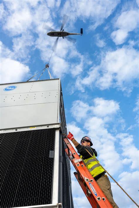 HVAC Helicopter Lifts for High-Stakes Installations - Bolt Flight