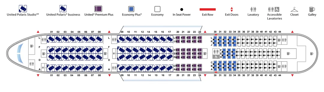 United Airlines Unveils Bold New 787-9 Seat Map with Premium-Heavy ...