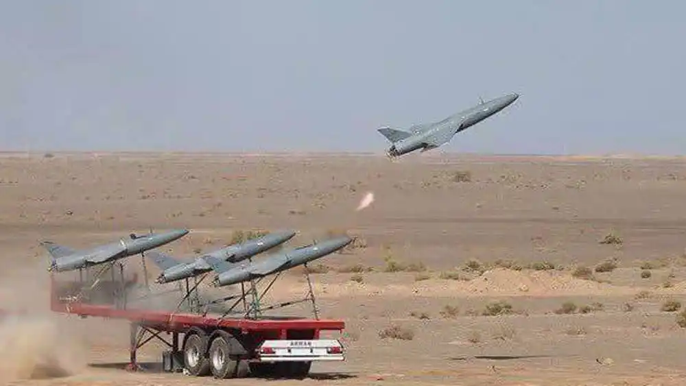 Iranian Army Intensifies Retaliatory Strikes with Suicide Drones on ...