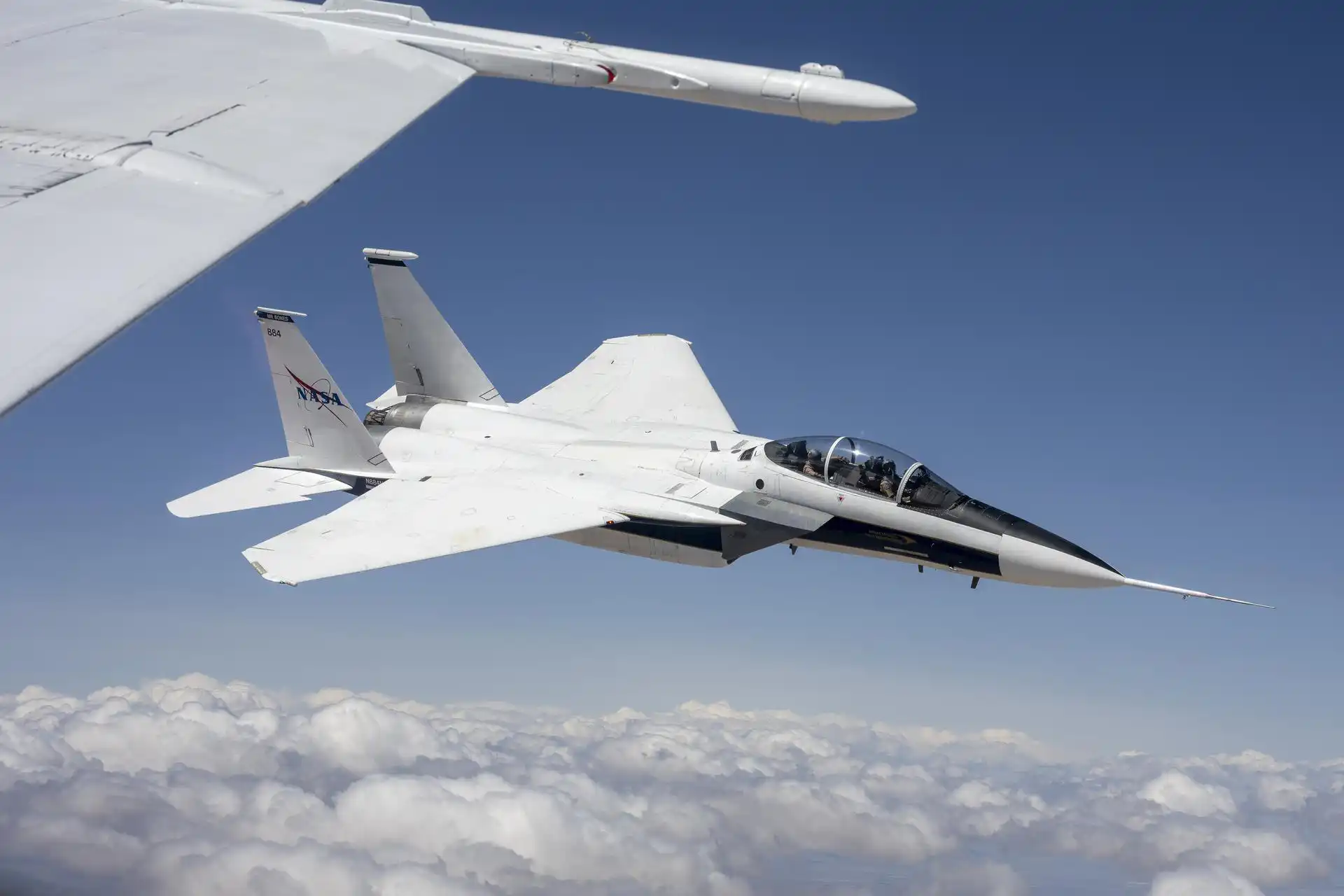 NASA F-15s Validate Shock-Sensing Tools Ahead of X-59 Supersonic Flight ...