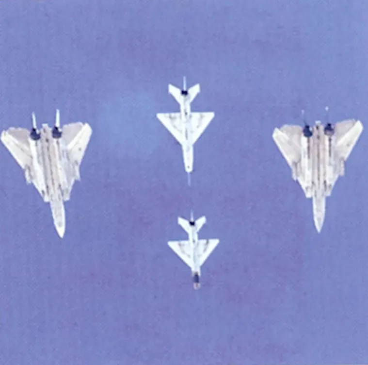 F-22 Raptors Fly with MiG Fighters Over Nellis to Honor Red Eagles ...