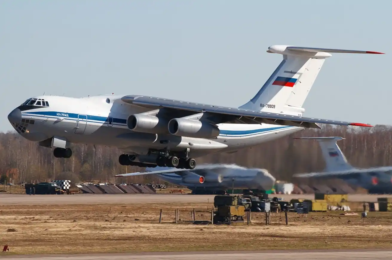 Russia Commences Military Cargo Deliveries to Belarus Using Il-76 ...