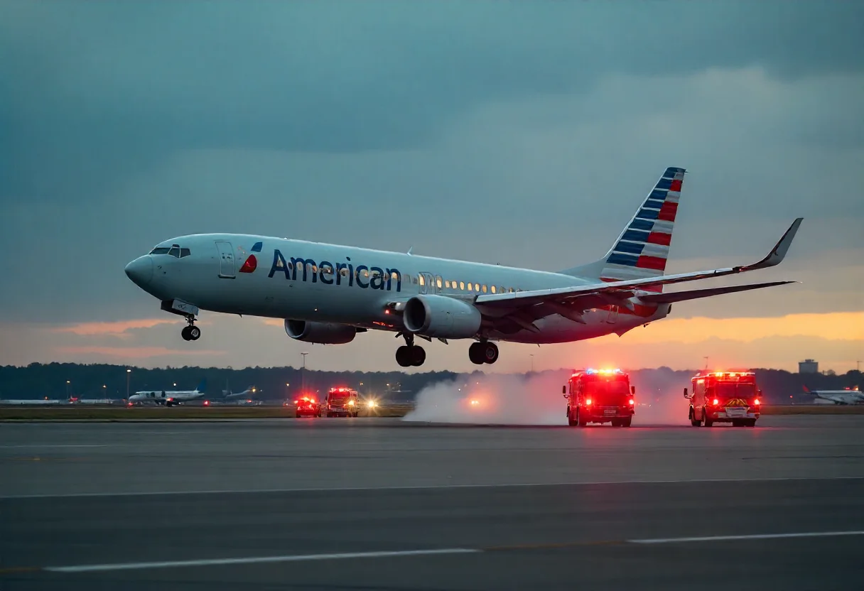 American Airlines 737 with 154 Onboard Makes Emergency Landing After ...