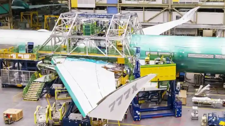 Boeing Begins Wing Production for 777-8 Freighter, Marking Key ...