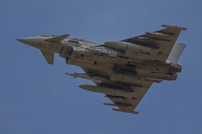 Italian Typhoons Conduct Live Paveway IV Bomb Tests at RAF Marham in ...