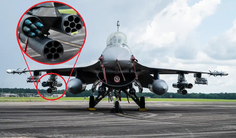 F-16s Armed With 42 APKWS Missiles: US Demonstrates New Anti-Drone ...