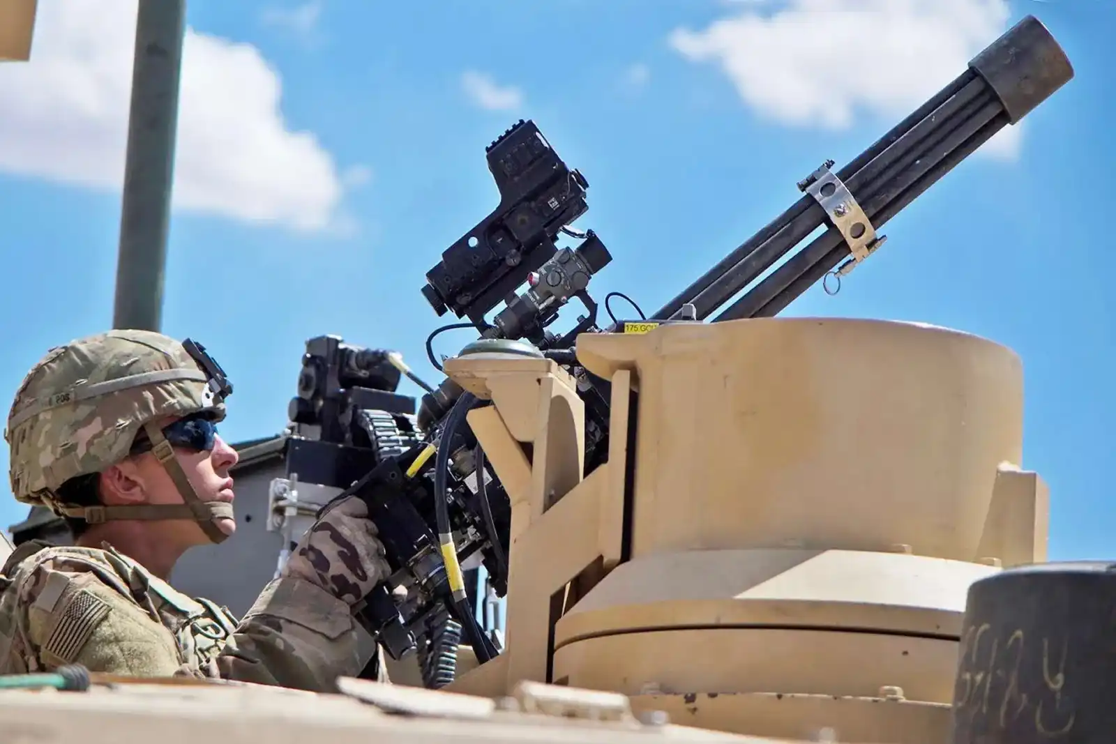US Army Tests M134 Minigun on Abrams Tank as Part of Evolving Anti ...
