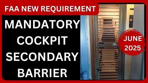 FAA Grants One-Year Extension for Secondary Cockpit Barrier ...