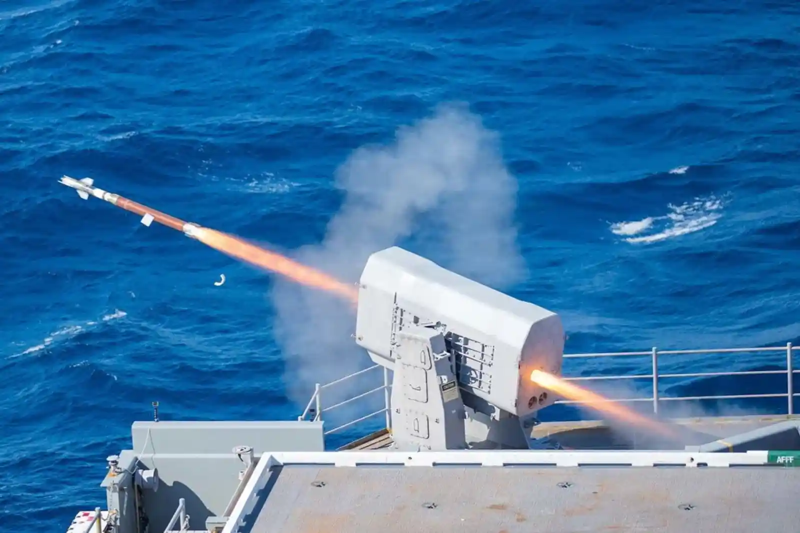 US Navy Boosts Fleet Defense with Cutting-Edge RAM Launchers Amid ...